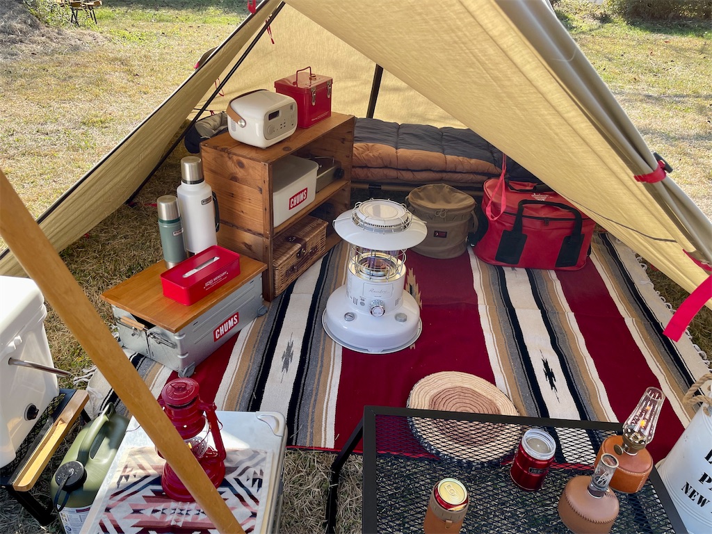 【レビュー】フィールドアのフォークテントTC280プラス！二又ポール・ストーブ・結露・雨など詳しくブログで紹介。 - ERABIKATA