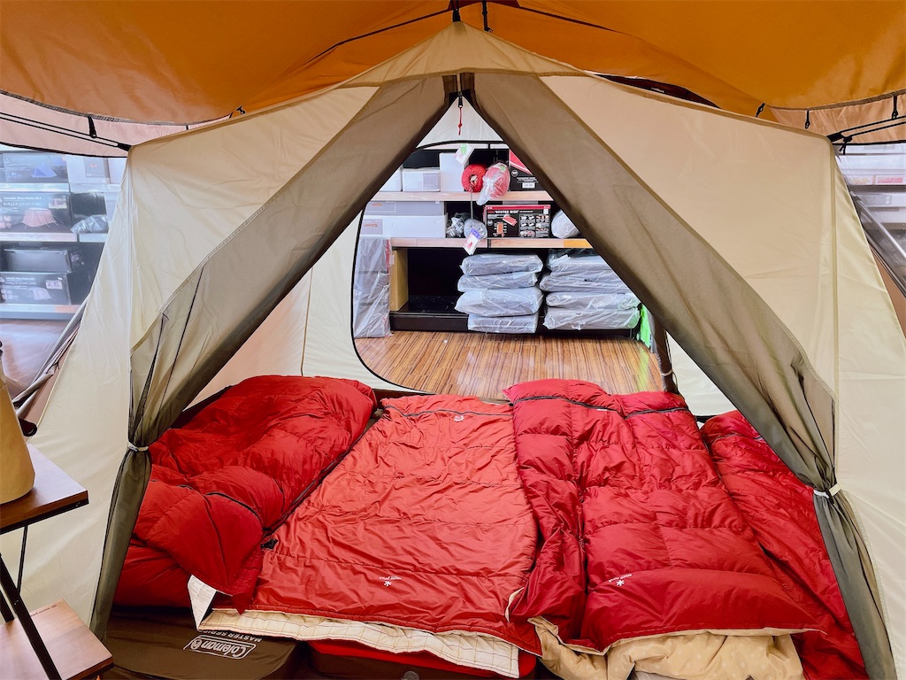 【検証】おしゃれな2ルームテントで絶対おすすめ！夏冬ファミリーで使える - ERABIKATA