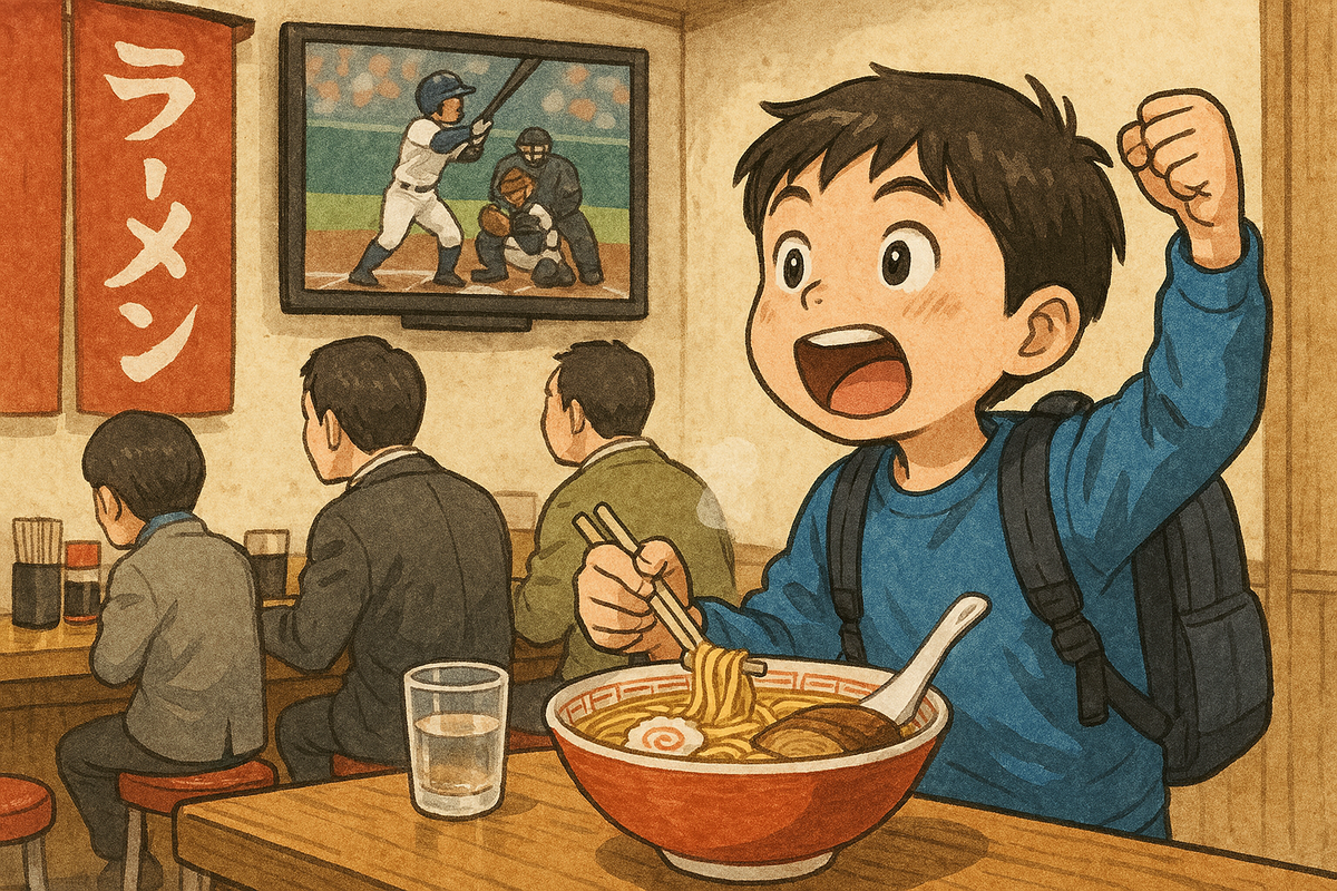 懐かしいラーメン屋の思い出：安っぽい味と熱い人情派 #175 - 娯太郎はシニアさんですか？ はい！