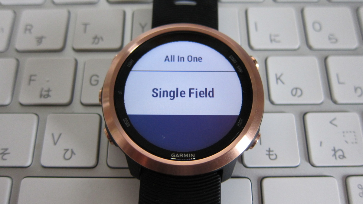 GARMIN Data Fieldsの設定方法 - Days of Guitar and Run