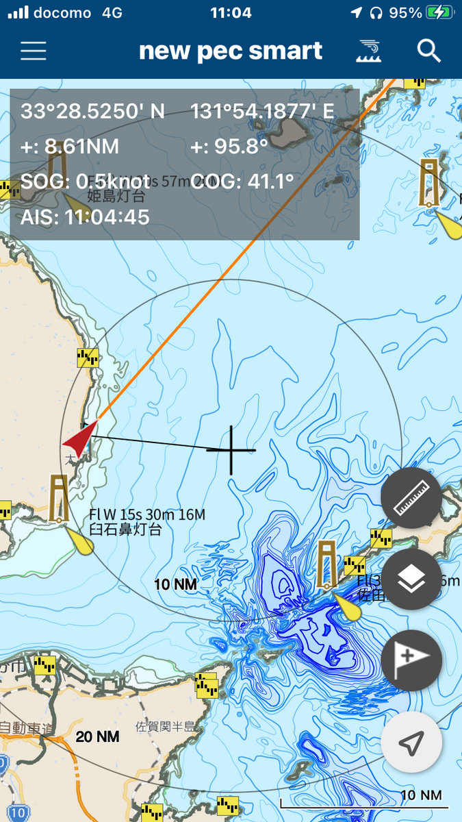 New Pec Smart のAIS 情報のリアルタイムとズレ - Macrophage II の日記