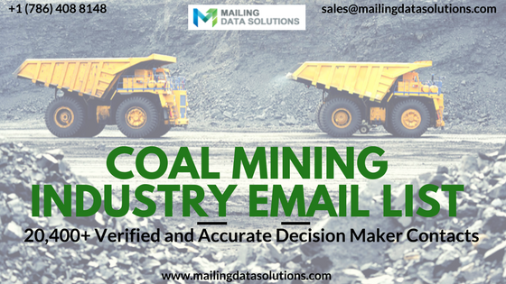 Run your multi-channel marketing campaigns with Coal Mining Industry ...