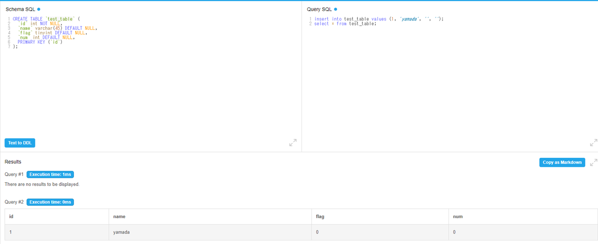 【JavaScript/MySQL】Falsyな値の扱い - echo("備忘録");