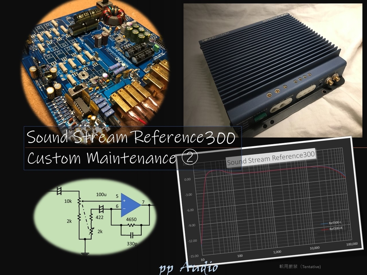 SoundStream Reference300 カスタム・メンテナンス ② - ppAaudio