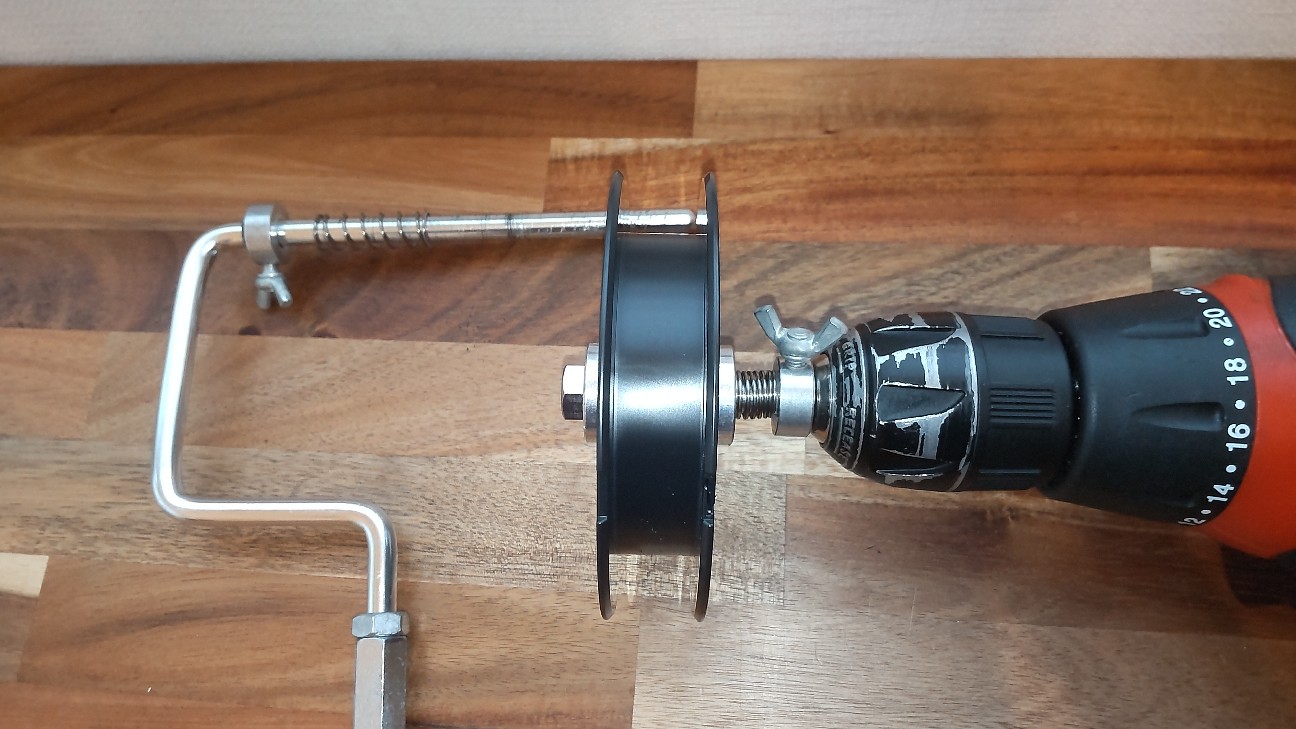 ラインワインダーの部品をラインリムーバーへ転用し製作 - 分割ボート（カヤック）釣りブログ