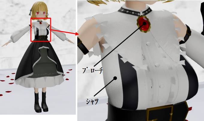 ＃071_MMDでのマテリアル適用【小雀ととさん_Vtuberファンモデル】 - てさぐり3Dモデリング