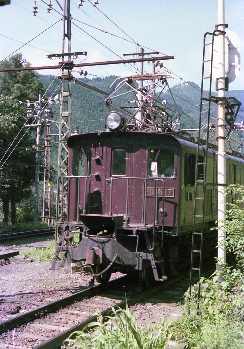 青梅線 1976年8月 ED16 - モーガル（Mogul）工場日誌