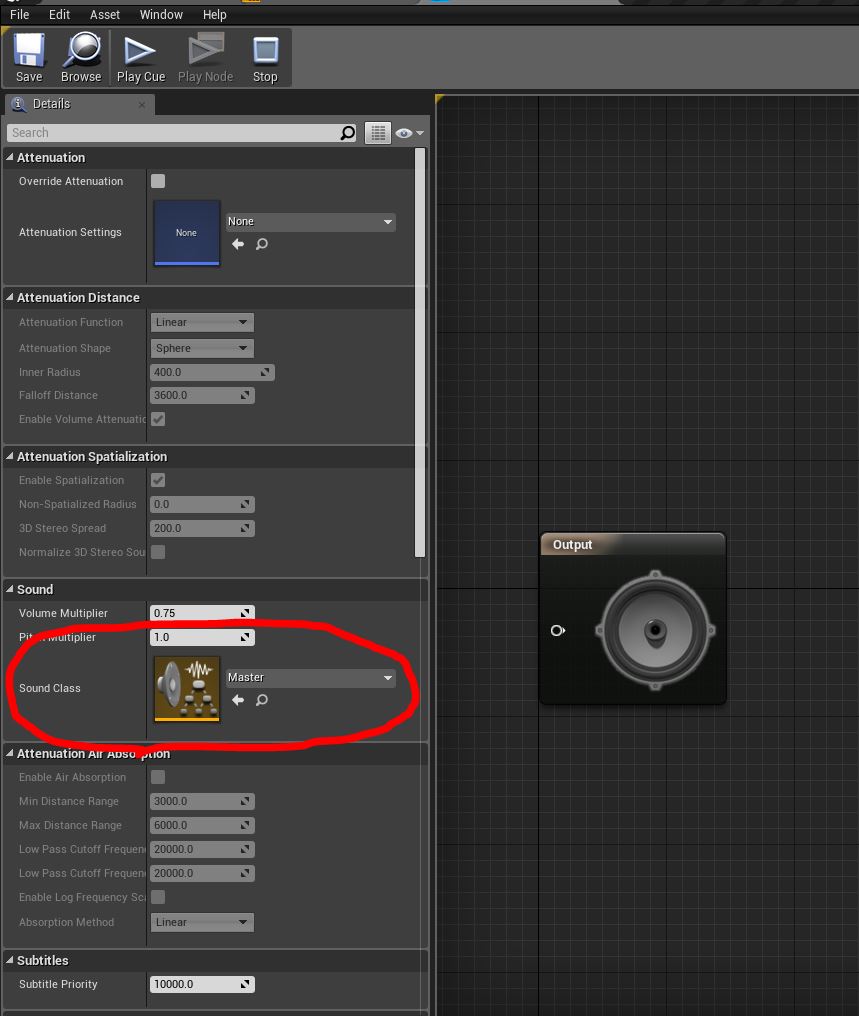 UE4 SoundClassを使ってみよう - UE4初心者が頑張ってるブログ