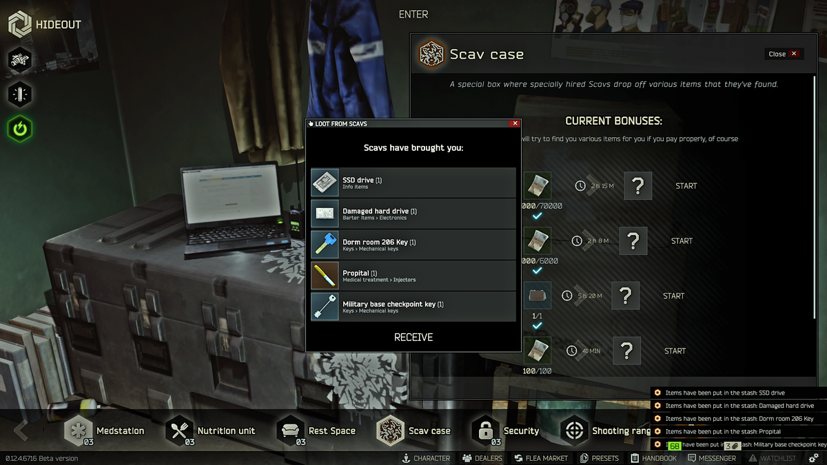 【EFT】Scav case 入手報告3【タルコフ】 - Muてふipのチラ裏