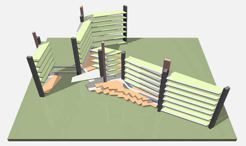 CLIF SIDE HOTEL 】 - 田名部伸紀建築設計事務所