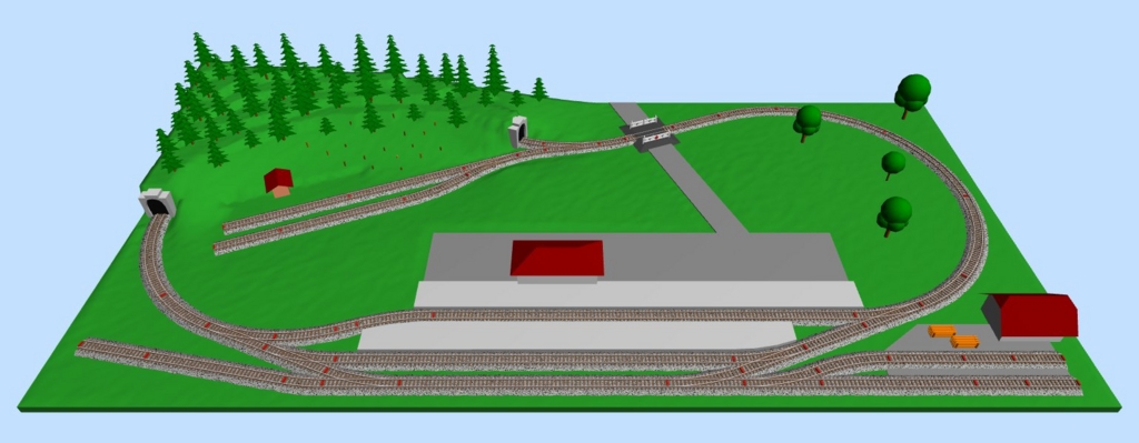 N SCALE TRACK PLANS