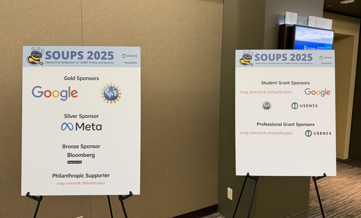 SOUPS 2025でポスター発表してきた話&USENIX Security 2025参加レポート - NTT docomo Business Engineers' Blog