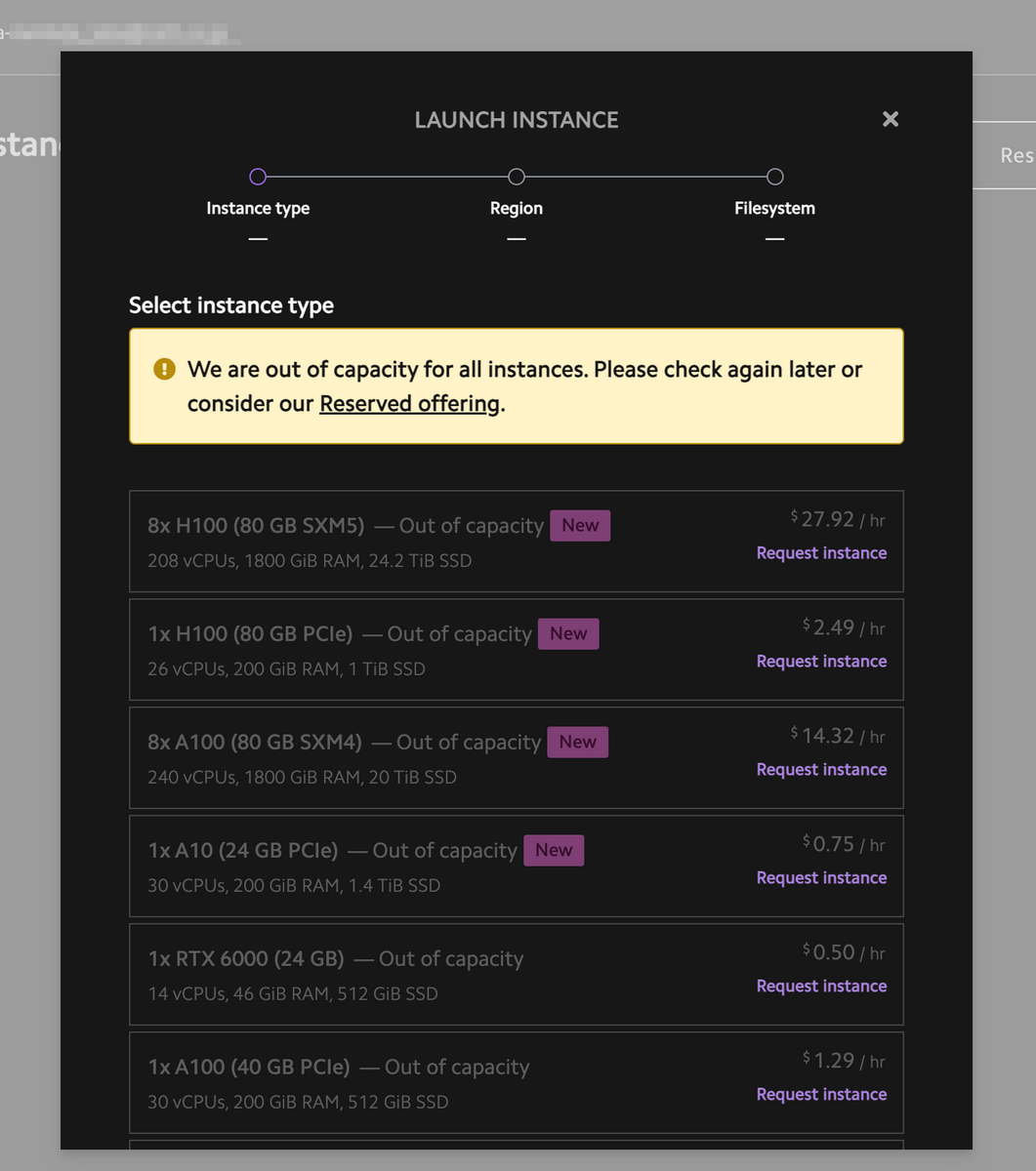 GPUクラウド Lambda Labsを少しだけ使ってみた(解説・感想) - 蛇ノ目の記