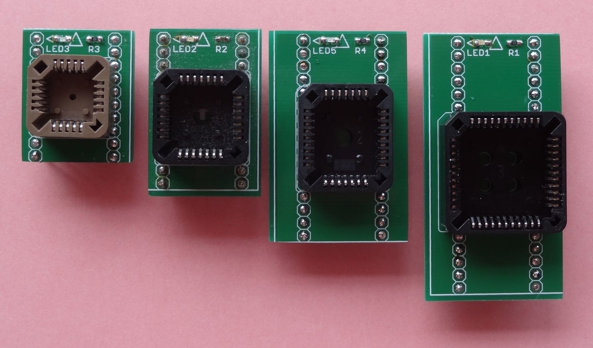 PLCCアダプタ - CPU実験室