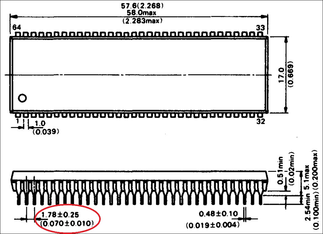 シュリンクDIP - CPU実験室