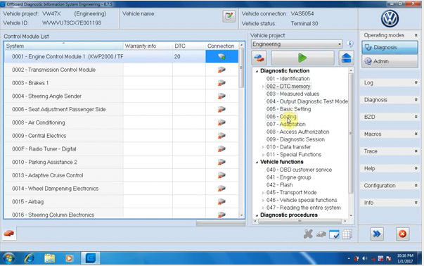 ODIS VAG ODIS Software ODIS Engineering V6.7.5 Free Download & Install ...