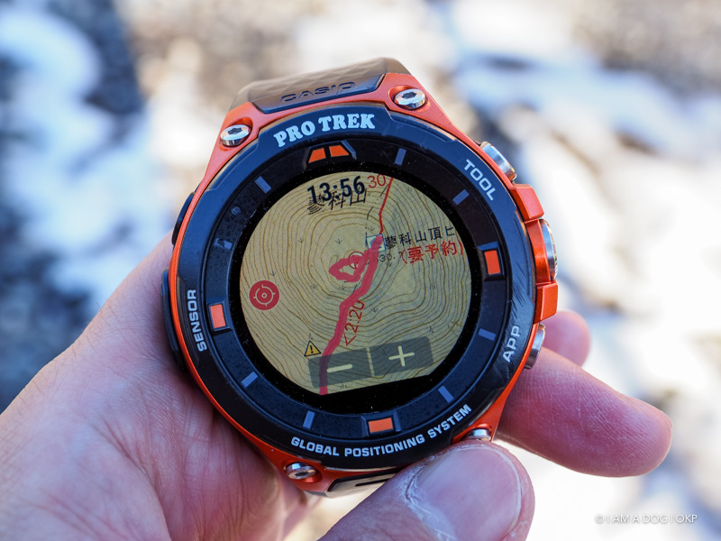 CASIO PROTREK Smart WSD-F20でYAMAP使用時の電池消費が激しくなっている件 → 追記：ファームアップで解決 - I AM A DOG