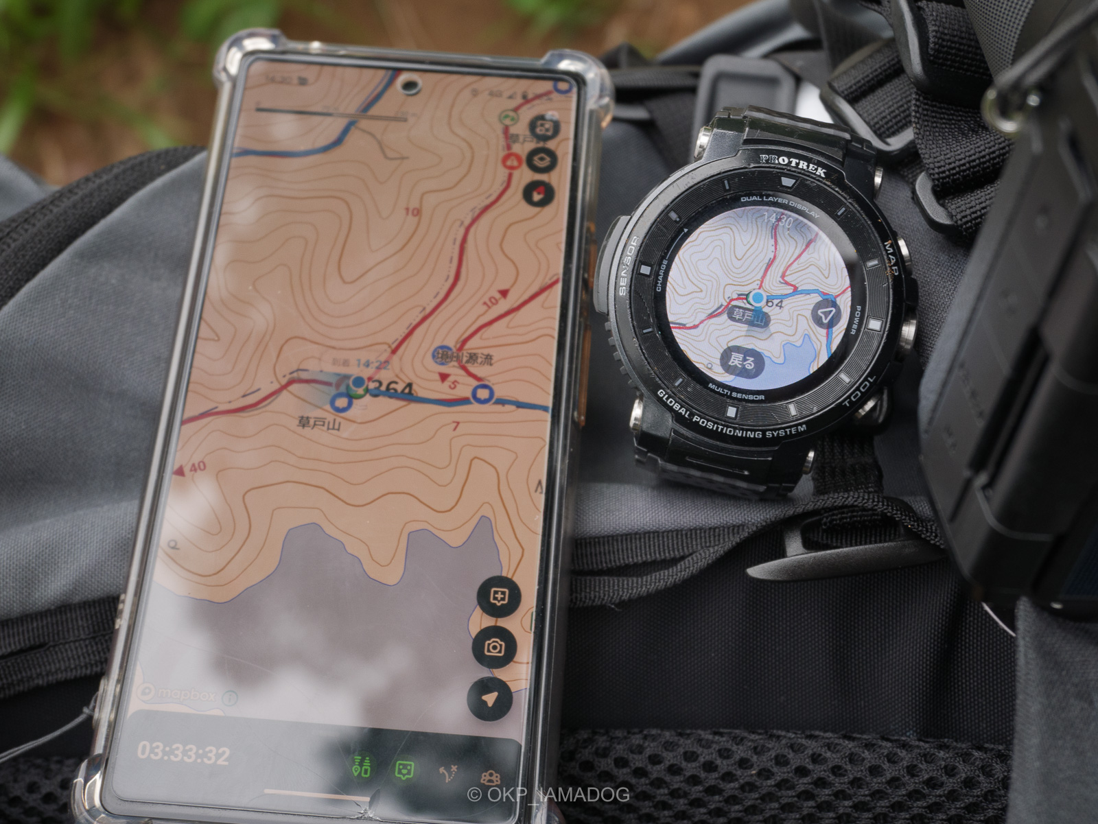 Wear OSスマートウォッチで再びYAMAPが使えるようになったので試してみた、結構いいかも？ - I AM A DOG