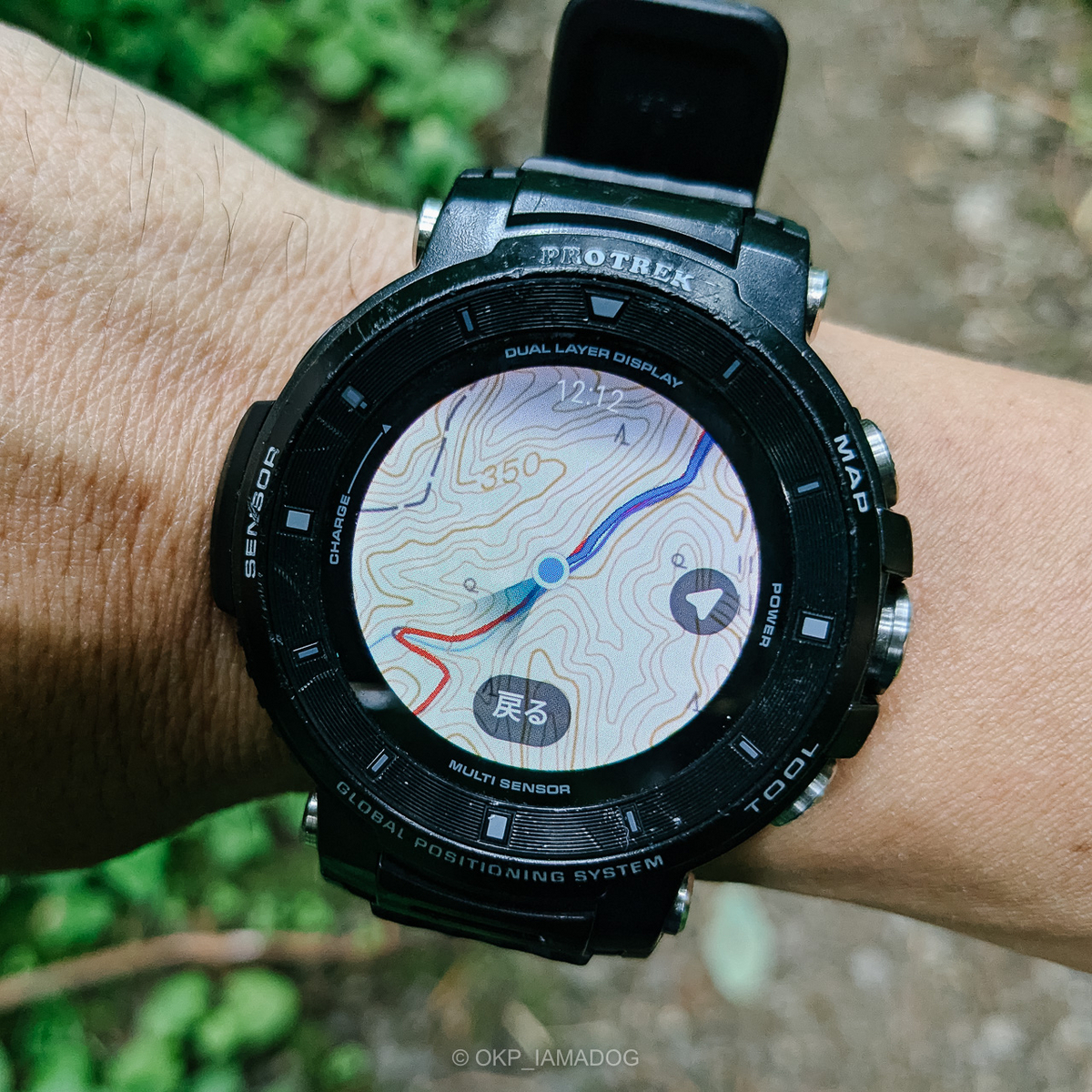 Wear OSスマートウォッチで再びYAMAPが使えるようになったので試してみた、結構いいかも？ - I AM A DOG