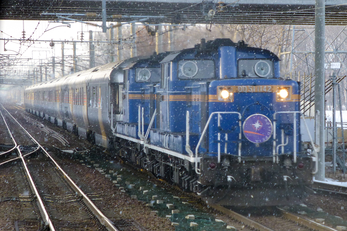 【惜別】寝台特急カシオペア紀行を追いかけて - 長都温泉の鉄道撮影記