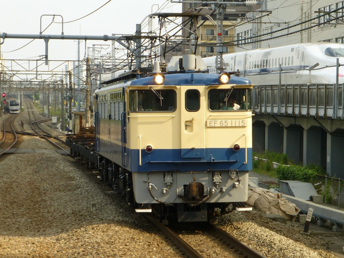 【廃車回送】EF65 1115 長野廃車回送を追いかけて - 長都温泉の鉄道撮影記