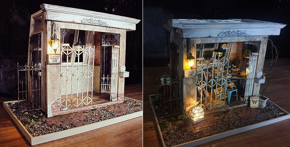 ミニチュア、DIY House キット [PAKITOY GARDEN(別墅愛爾蘭番外篇 )]を作ってみました - Miniatuart by ...