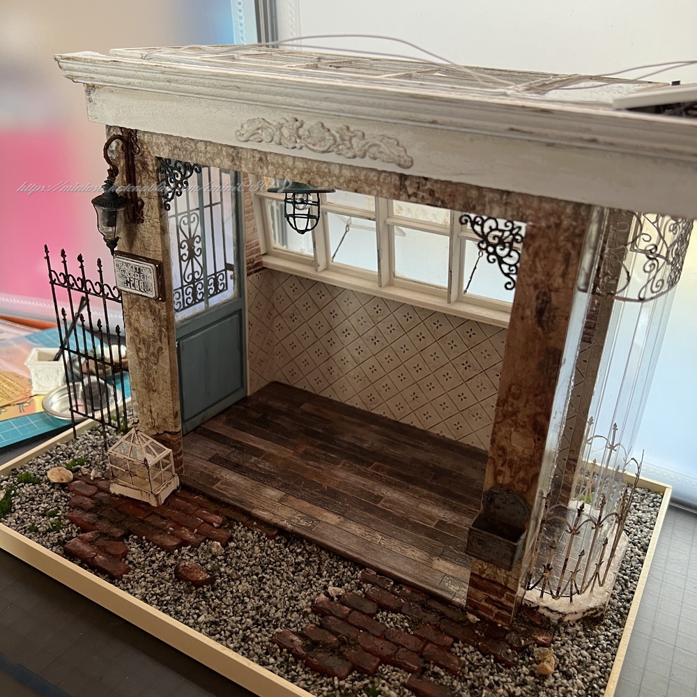 ミニチュア、DIY House キット [PAKITOY GARDEN(別墅愛爾蘭番外篇 )]を作ってみました - Miniatuart by ...