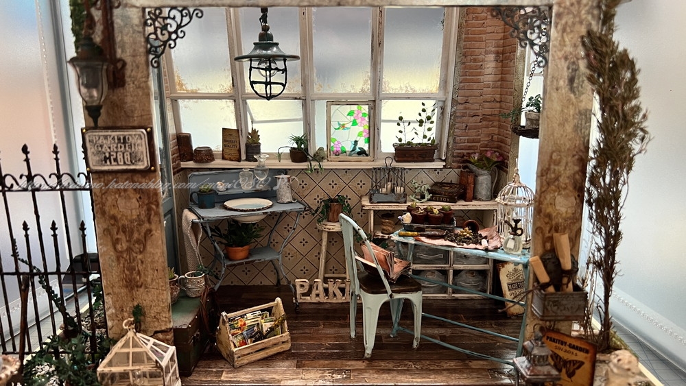 ミニチュア、DIY House キット [PAKITOY GARDEN(別墅愛爾蘭番外篇 )]を作ってみました - Miniatuart by ...