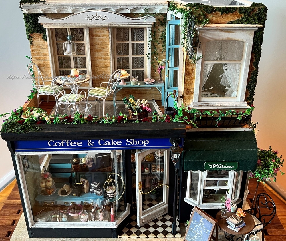 ミニチュア、DIY House キット [PAKITOY Café in Hallstatt]を作ってみました - Miniatuart by ...