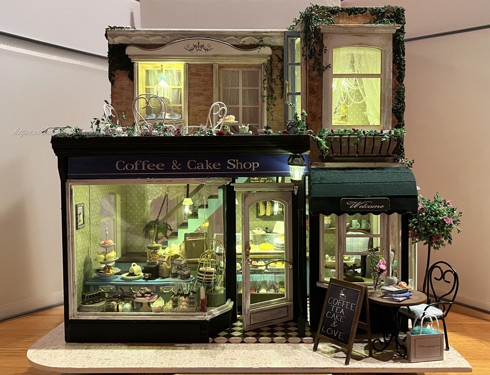 ミニチュア、DIY House キット [PAKITOY Café in Hallstatt]を作ってみました - Miniatuart by ...