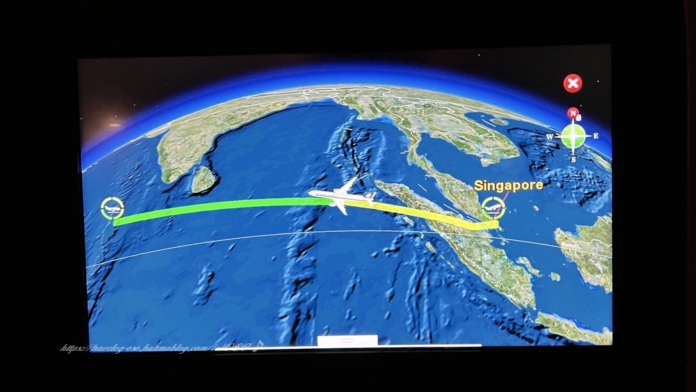 SQ438 SIN-MLE(ビジネスクラス)【2022-2023年末年始 モルディブ】 - OSO♪’s TRAVELOG