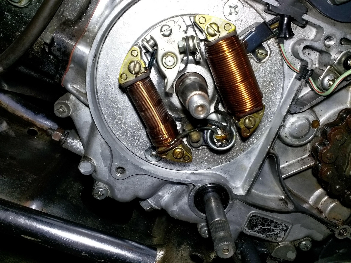 C65 完全暖気後の点火電圧低下~配線引き直し~ - 秘密基地OVERFLOW