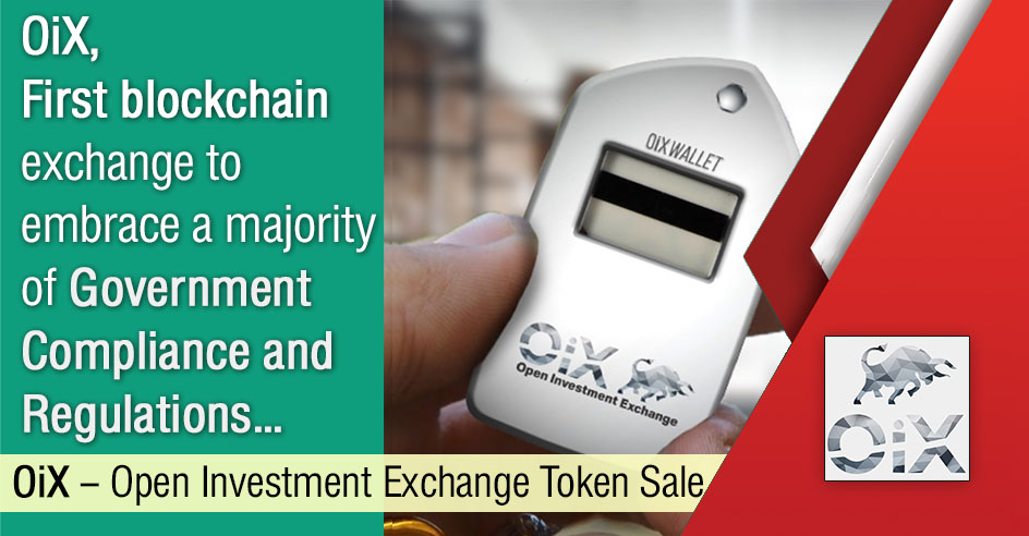 OiX — Open Investment Exchange Token Sale - OiX-Exchange’s blog