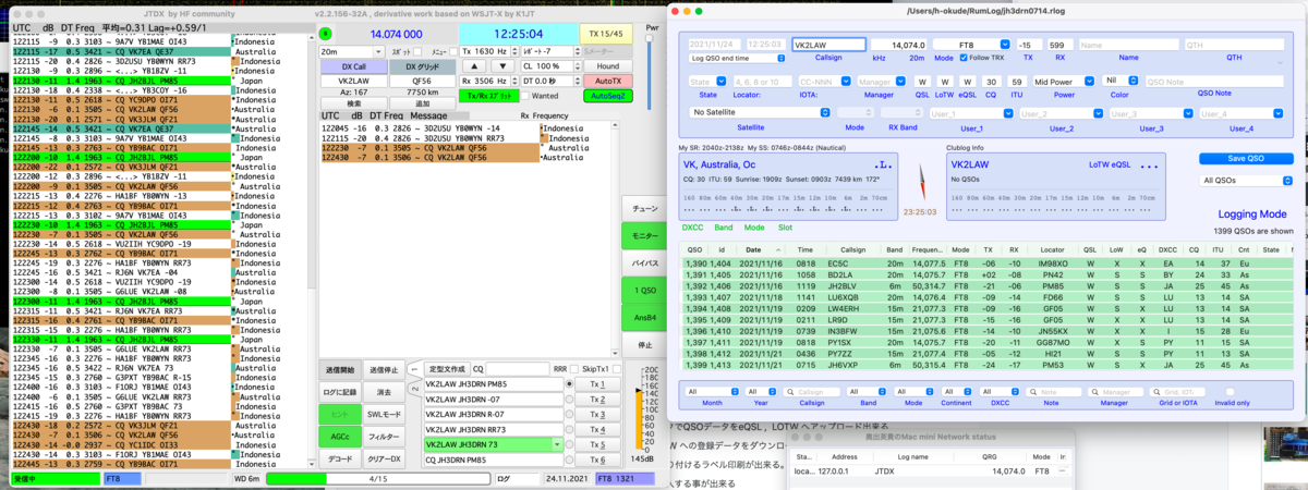RUMlogNG - JH3DRN 趣味の徒然