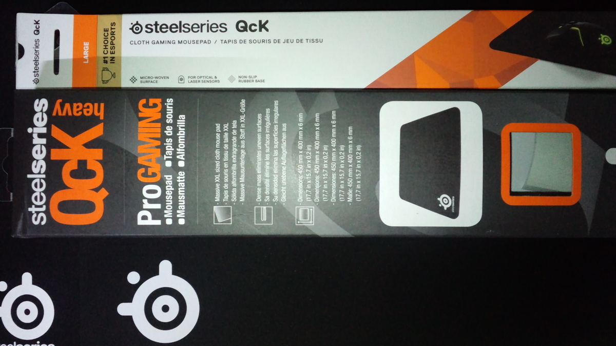 SteelSeries QcK Heavy レビュー (主にQcK+との比較） - Optim1st’s blog