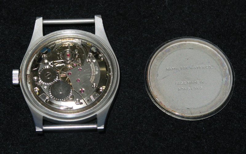 HAMILTON Khaki ハミルトン カーキ (27) オリーブ文字盤9219(80) (その2) - OptoEleMechの日記