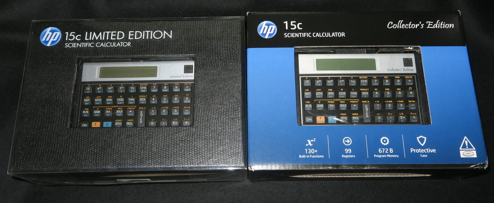 日本最速？ HP 15C Collector’s Editionの現物レビュー - OptoEleMechの日記