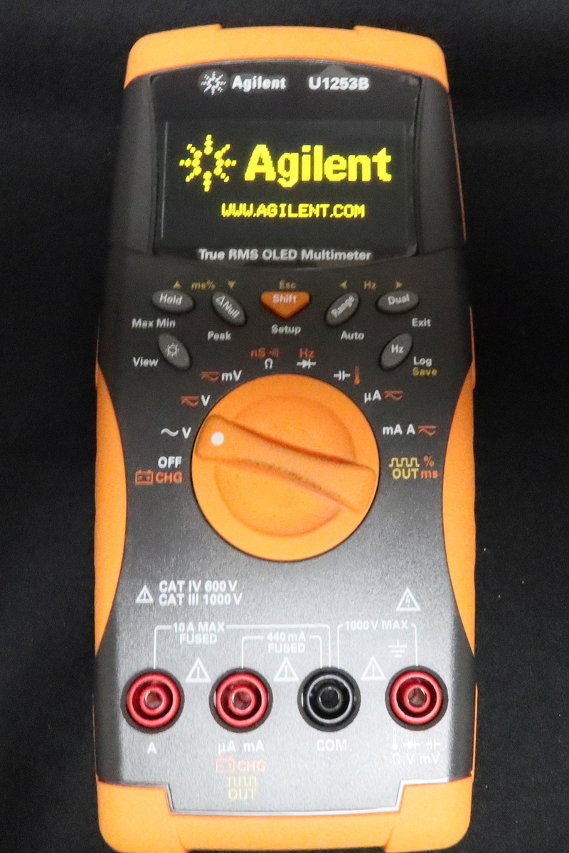 Agilent(Keysight) U1253B ハンドヘルド・デジタル・マルチメータ - OptoEleMechの日記