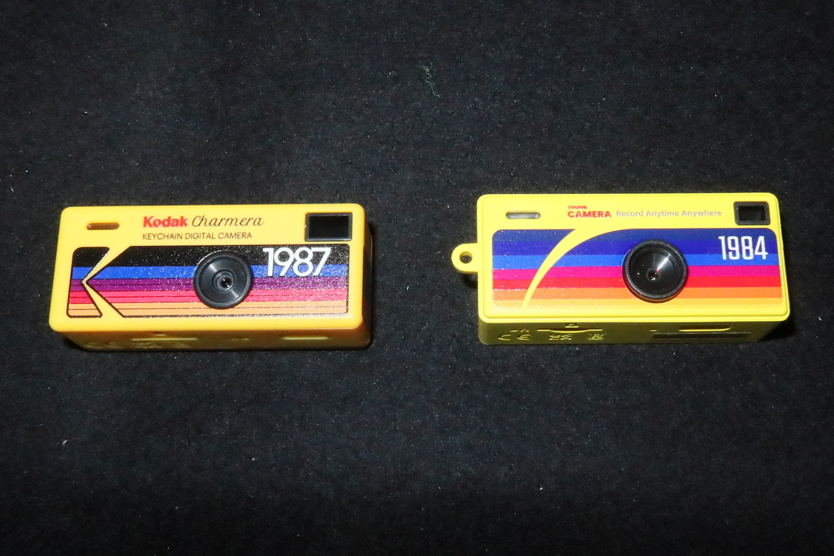 Kodak Charmera vs G6 Thumb Camera - OptoEleMechの日記