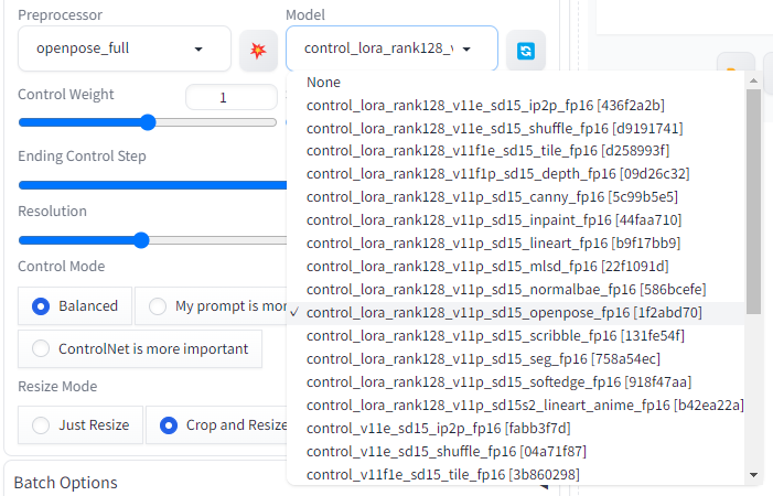 13．StableDiffusion：Forge版のインストール ＆ 拡張機能「ControlNet」の導入（OpenPose） - シン（PNeoneo）のブログ