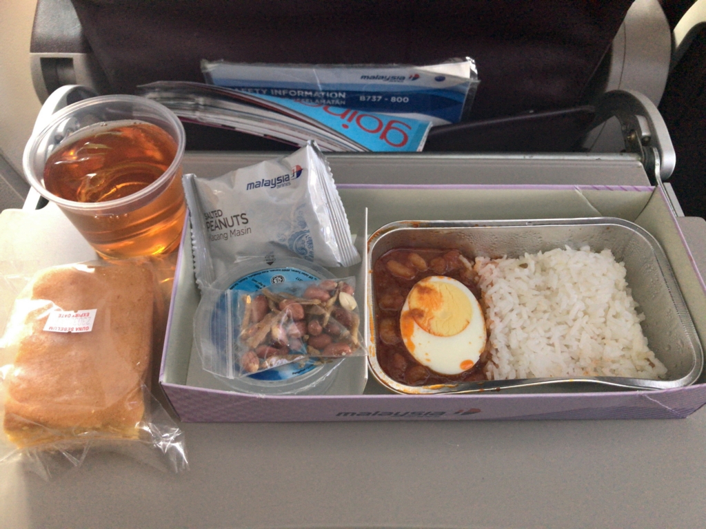 5日目：マレーシア航空 MH2613 コタキナバル〜クアラルンプール エコノミー - Out of Office サラリーマン週末旅行記録