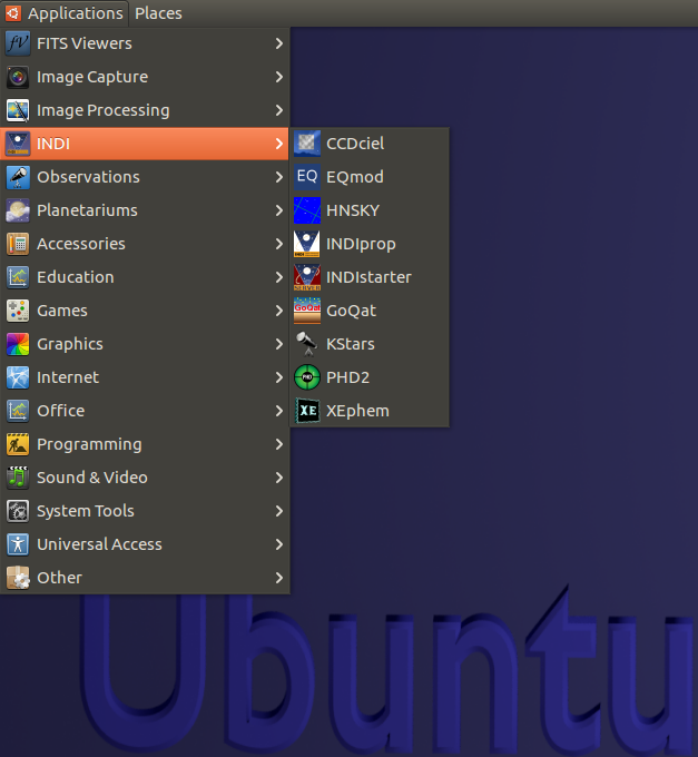 INDI/Ekos 導入 Ubuntu Astronomy が良さそう - ぱなりラボラトリー通信
