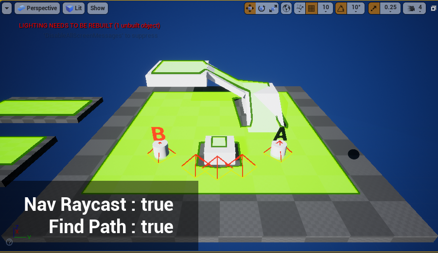【UE4】Navigation Raycastの動作について - PavilionDV7の雑多なやつ