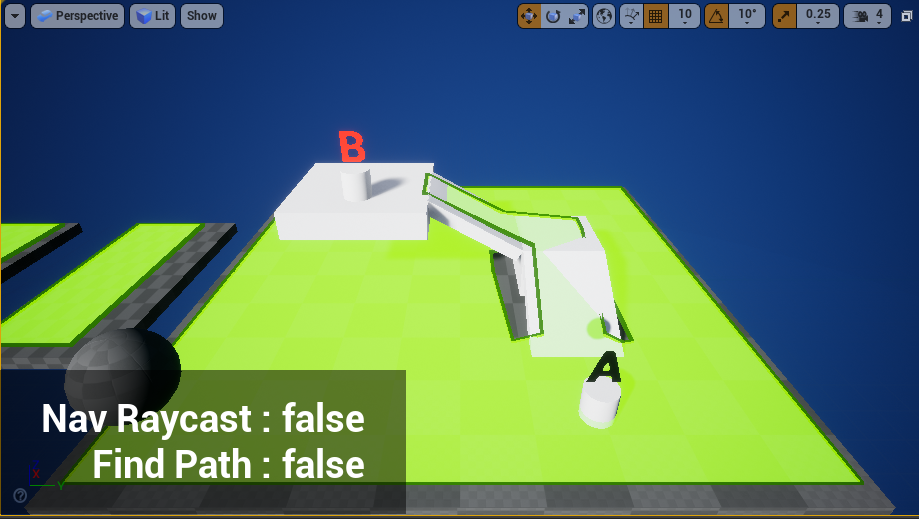 【UE4】Navigation Raycastの動作について - PavilionDV7の雑多なやつ