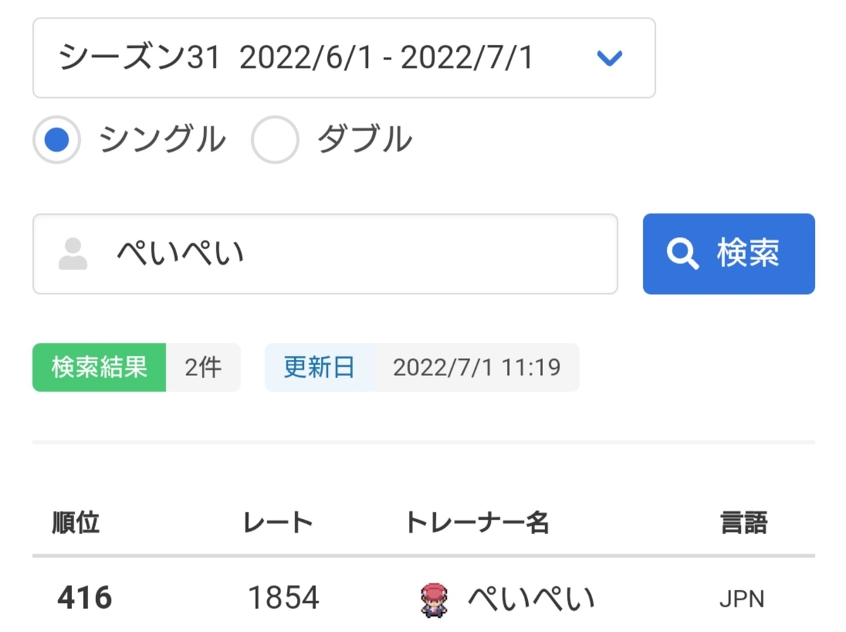 【剣盾S31 最終416位 R1854】贖罪ザシオーガ - Paypay16’s diary