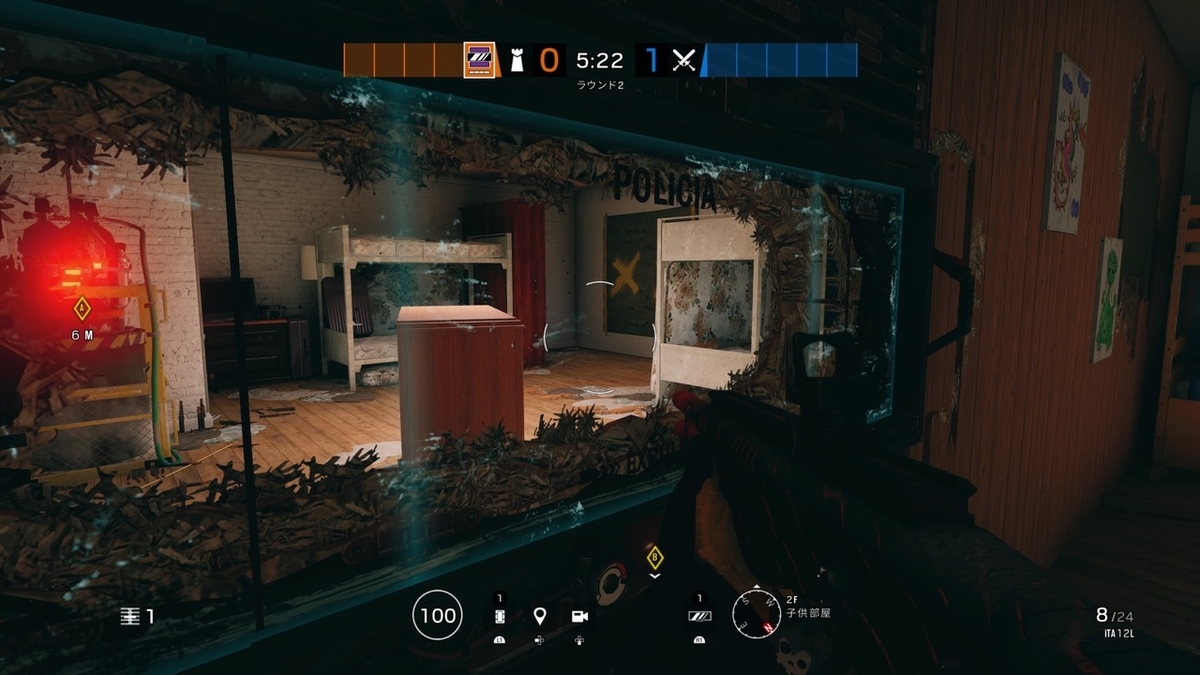 【R6Sマップ攻略】オレゴン（2F子供部屋／共同寝室（大））マップ攻略【レインボーシックスシージ】 - Pekotaro Gaming Blog