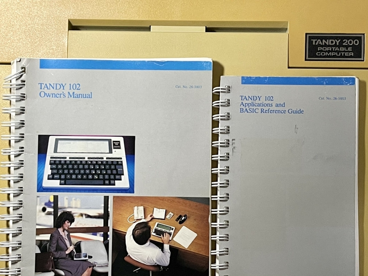 TANDY 200でプログラミング その1 - レトロパソコンであそぼう！