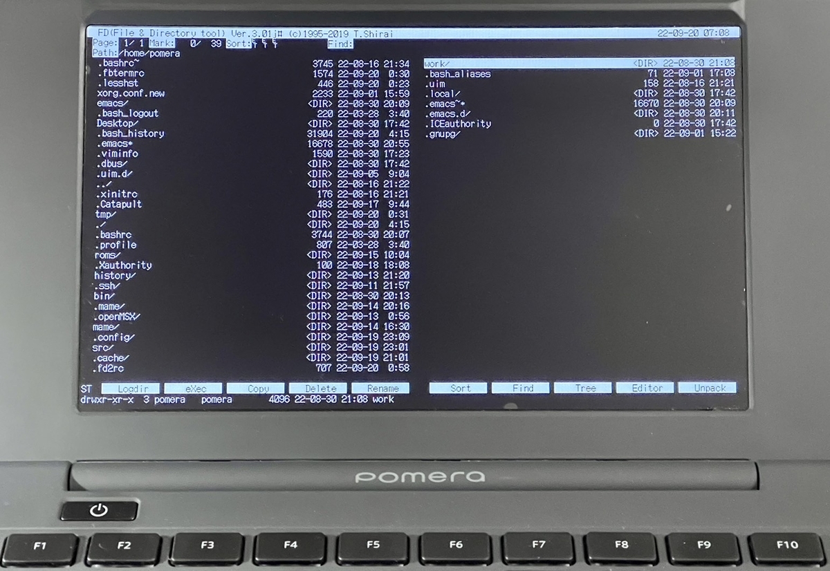 LinuxコンソールでPC-9801フォント - レトロパソコンであそぼう！