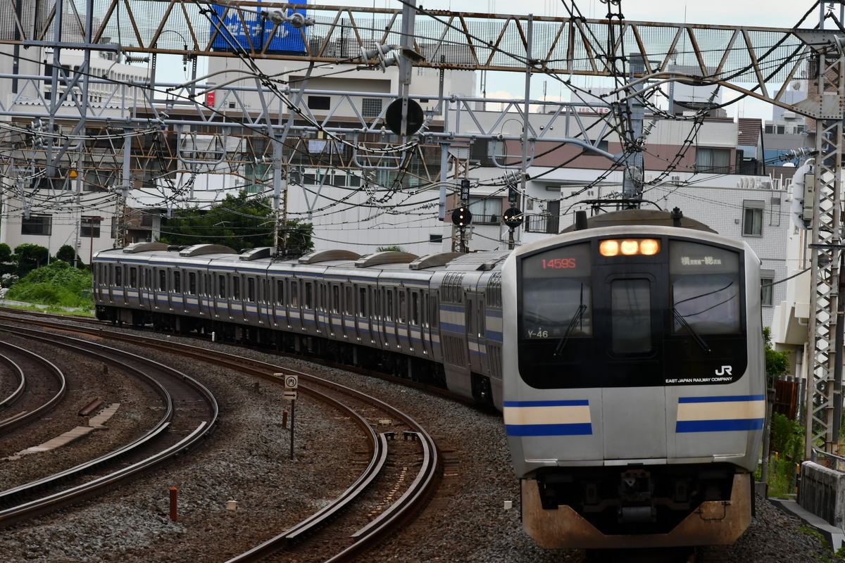 E217系クラY-46編成、長野総合車両センターへ。 - レヱル・ガァデン