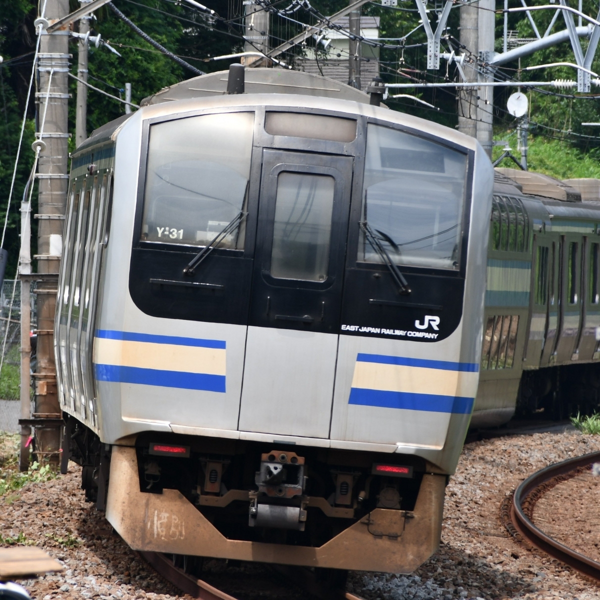 E217系クラY-31編成、長野総合車両センターへ。 - レヱル・ガァデン